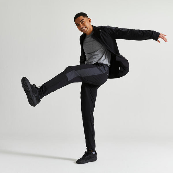 Men's Breathable Slim-Fit Zipped Fitness Tracksuit | Decathlon Lebanon